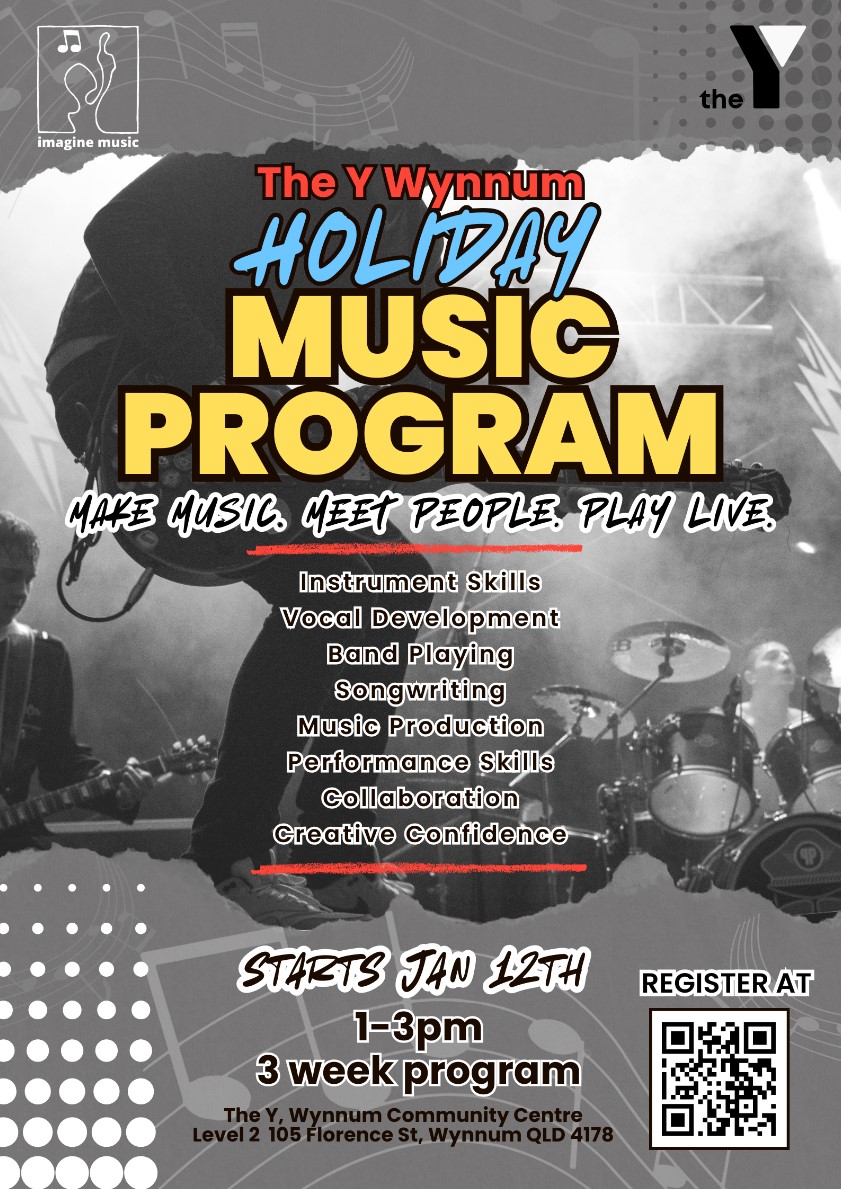 Y Wynnum holiday music program | Brisbane City Council