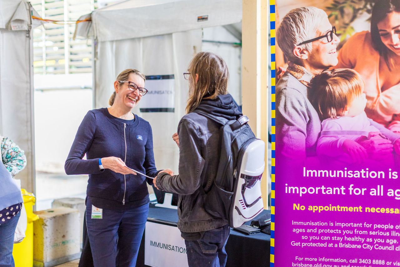 Community immunisation | Brisbane City Council