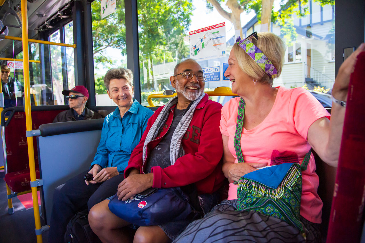 Free off-peak travel for seniors | Brisbane City Council